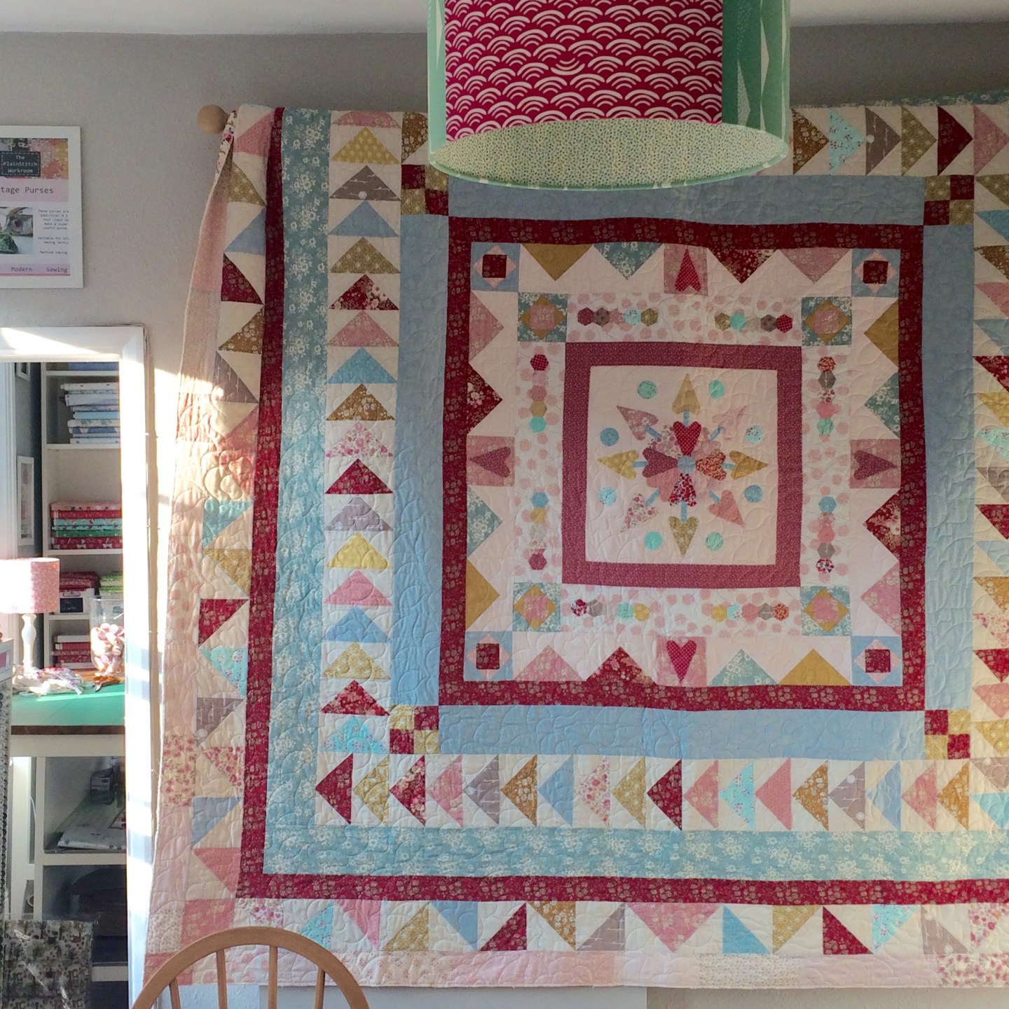 The BFG Old English Frame Quilt – Deborah McGuire