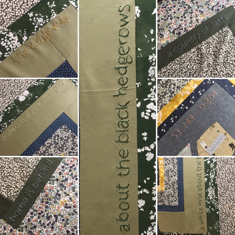 The Maps of Childhood Quilt – Deborah McGuire